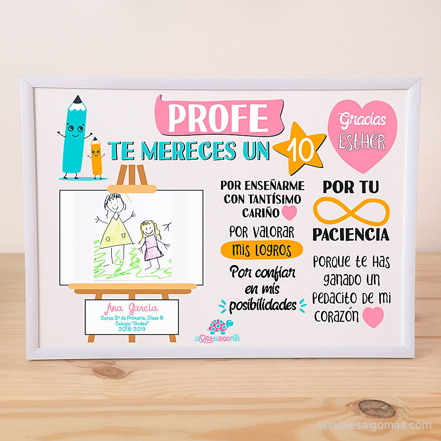 Regalos para los Profes - La Vida Es Algo Más